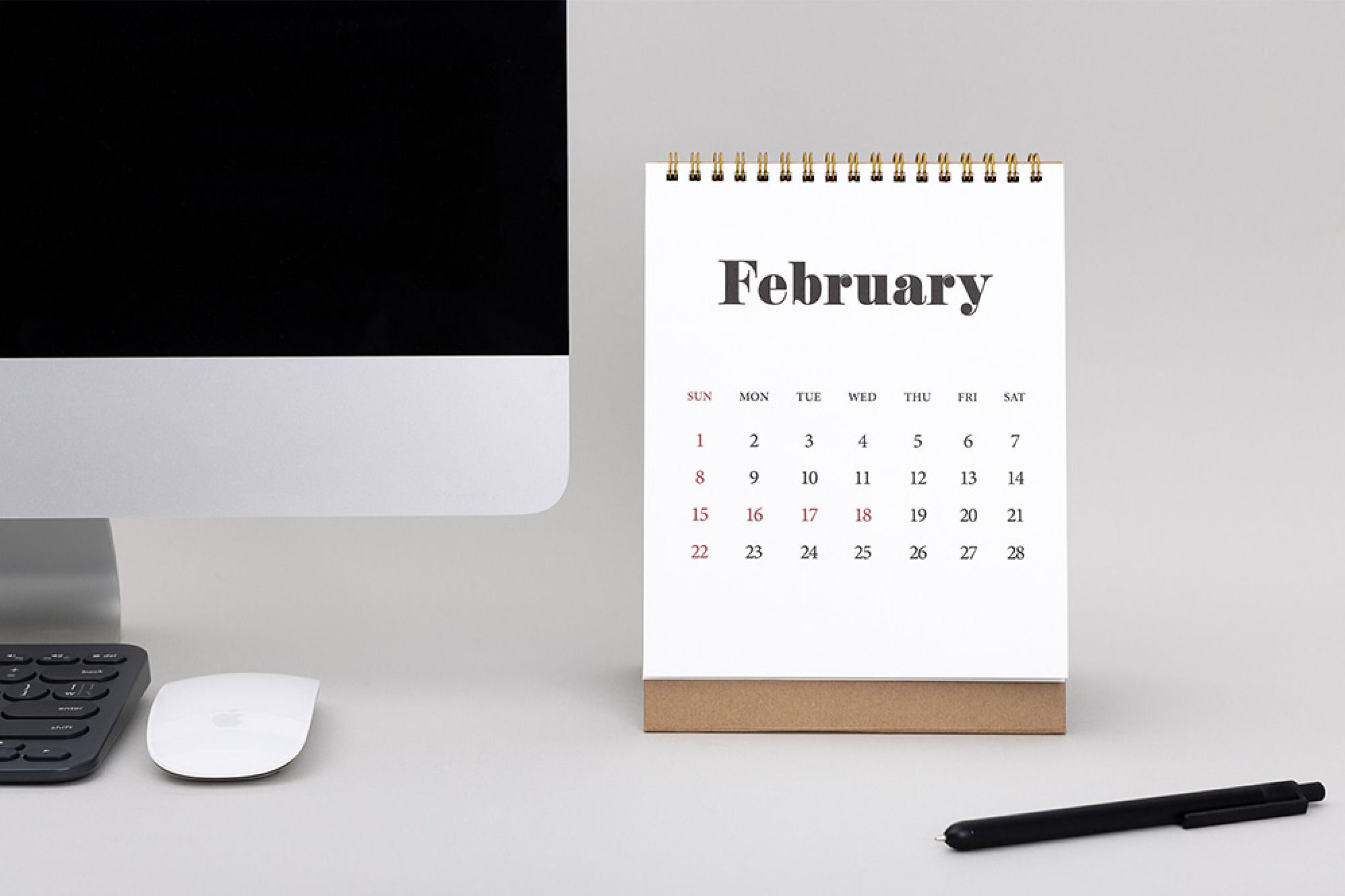 MochiThings: 2026 Life & Pieces Desk Calendar